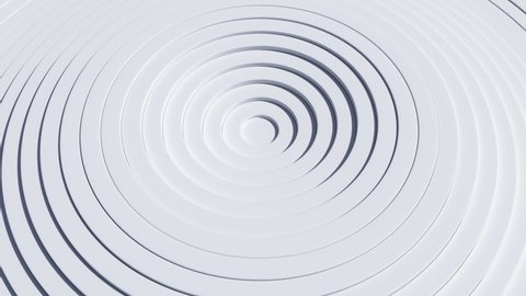 3d Animation Moving Circles Animated Minimalistic Stock Footage Video ...