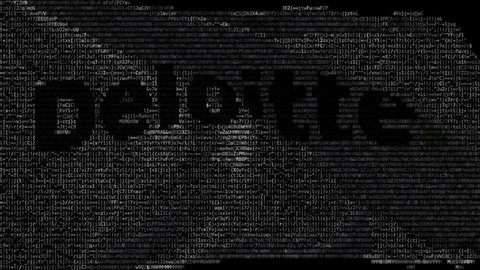 Digital Flag Deloitte Logo On Screen Stock Footage Video (100% Royalty ...