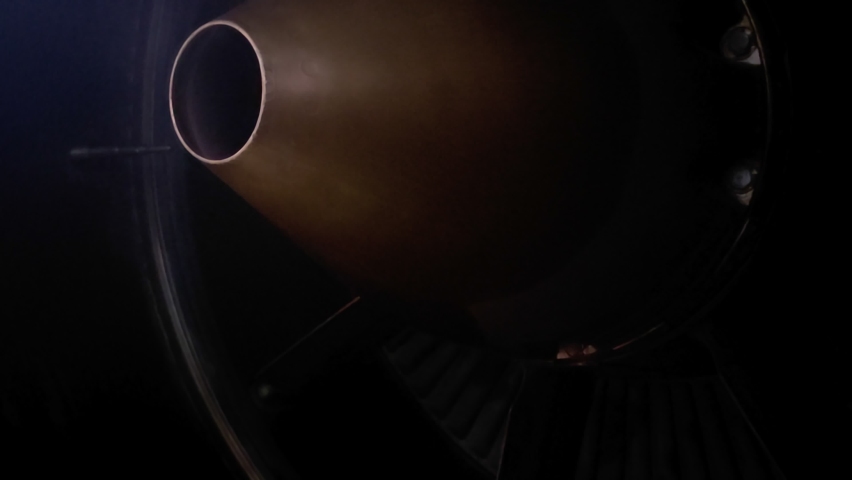 soviet aircraft engine d30 hanging on Stock Footage Video (100% Royalty ...