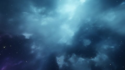 Cgi Loopable Space Travel Forward Animation Stock Footage Video (100% ...