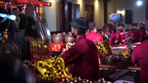 Karawitan Culture Surakarta Indonesia Karawitan Art Stock Footage Video ...