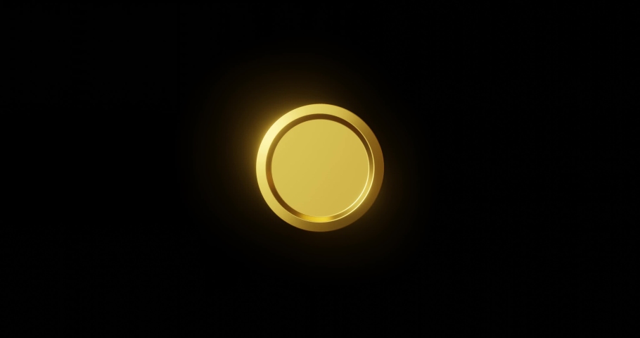 Shiny Blank Coin Stock Video Footage - 4K and HD Video Clips | Shutterstock