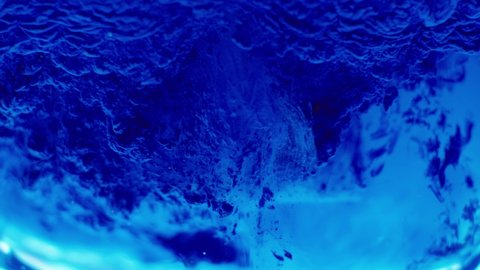 Beautiful Blue Background Abstract Moving Wallpaper Stock Footage Video ...