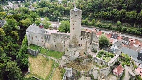 Castle Burg Eppstein Frankfurt Main Germany Stock Footage Video (100% ...