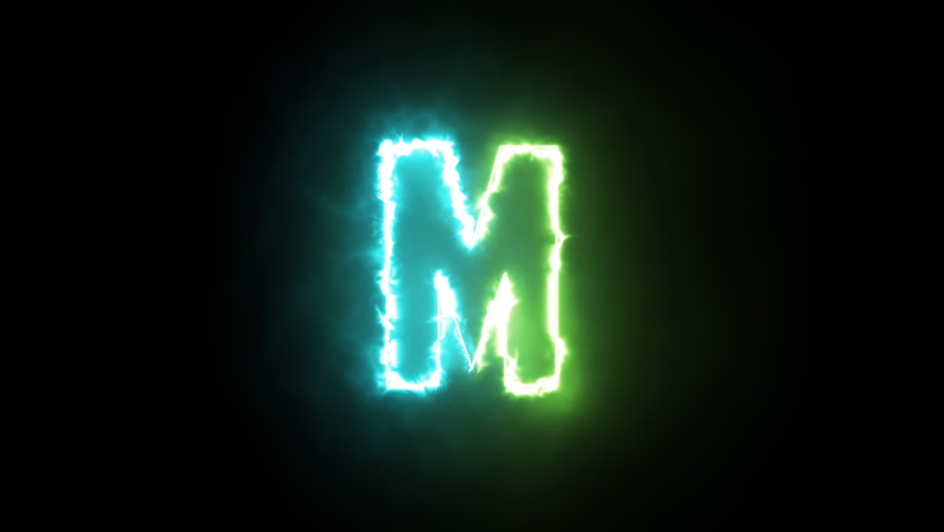 Letter M Decorative Animation, M Stock Footage Video (100% Royalty-free ...