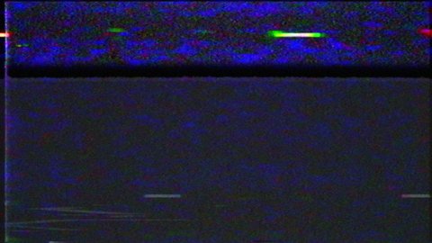 Blue Vhs Glitch Old Tv Overlay Stock Footage Video (100% Royalty-free ...