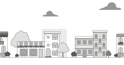 125 2d city skyline Stock Video Footage - 4K and HD Video Clips ...