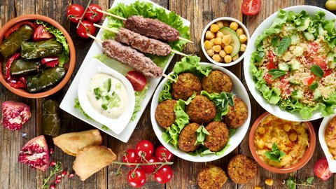 33 Lebanese Food Buffet Stock Video Footage - 4K and HD Video Clips ...