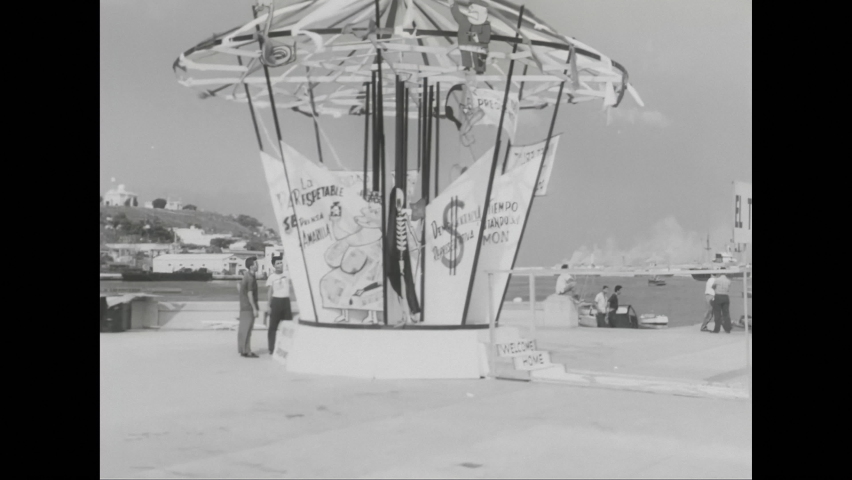 1960s Cuba: Cuban Street Art. Stock Footage Video (100% Royalty-free ...