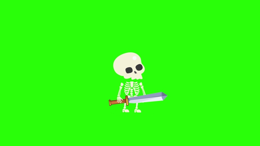 Mage Skeleton Green Screen Stock Video Footage - 4K and HD Video Clips ...