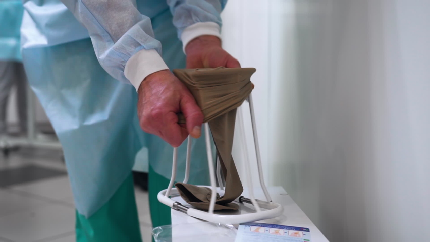 Varicose Vein Stockings Stock Video Footage - 4K and HD Video Clips ...