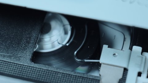 Rewinding Video Tape Vcr Stock Footage Video (100% Royalty-free ...