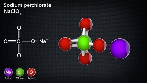 Sodium Perchlorate Sodium Hyperchlorate Inorganic Compound Stock ...