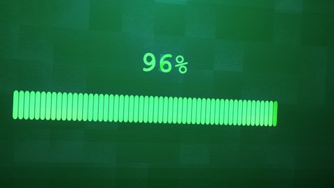 Display Showing Stages Hacking Progress Exploiting Stock Footage Video (100% Royalty-free ...