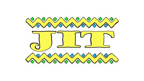 Jit African Pop Music Style Animation Stock Footage Video (100% Royalty ...