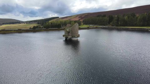 Backwater Reservoir Kirriemuir Angus Scotland Stock Footage Video (100% ...