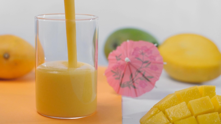 59 Mango lassi glass Stock Video Footage - 4K and HD Video Clips ...