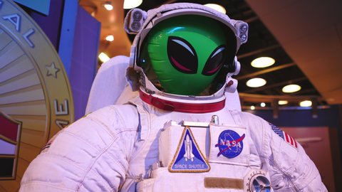 Dayton Ohio May 10 Alien Inside Stock Footage Video (100% Royalty-free ...