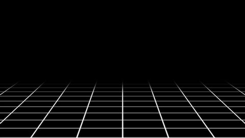 Grid Walk Animation Black White Stock Footage Video (100% Royalty-free ...