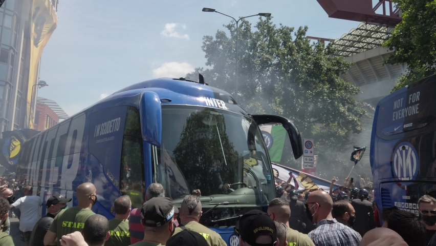 Bus Football Team Stock Video Footage - 4K and HD Video Clips ...