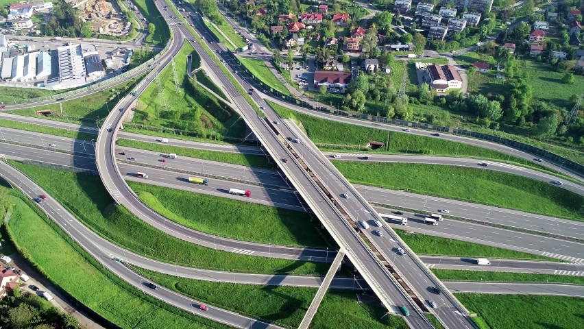 Highway off ramp Stock Video Footage - 4K and HD Video Clips | Shutterstock