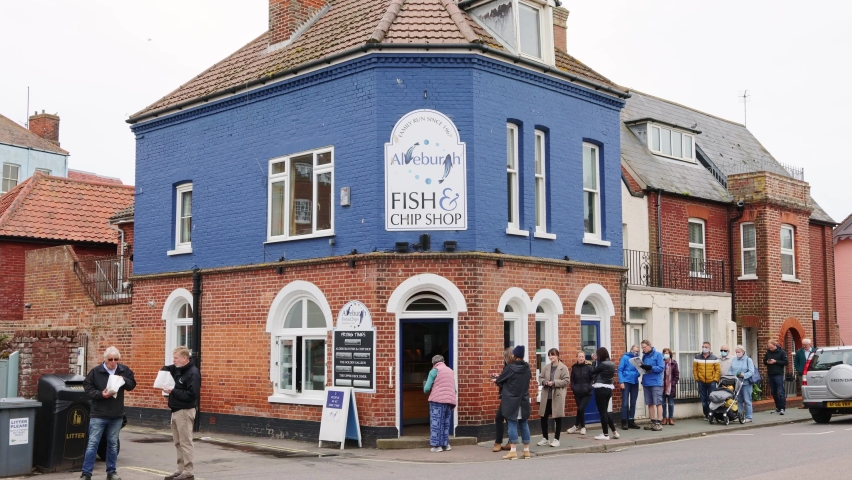 English chip shop chips Stock Video Footage - 4K and HD Video Clips ...