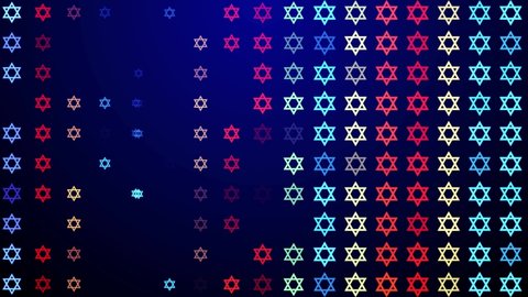 16 Star of david repeat pattern Stock Video Footage - 4K and HD Video ...