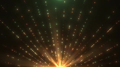 Radiating Particle Light Ray Background Loop Stock Footage Video (100% ...
