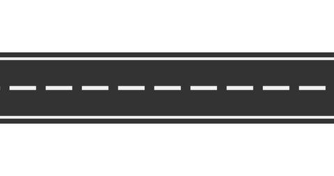 Road Animation 4k Top View Road Stock Footage Video (100% Royalty-free ...