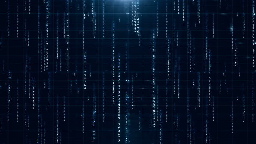 digital data background 4k line together Stock Footage Video (100% ...