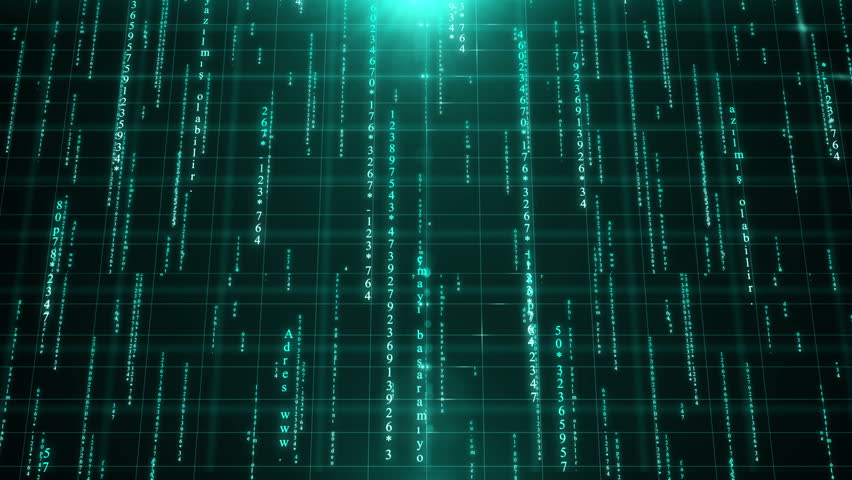 Digital Data Background 4k. Line Stock Footage Video (100% Royalty-free ...