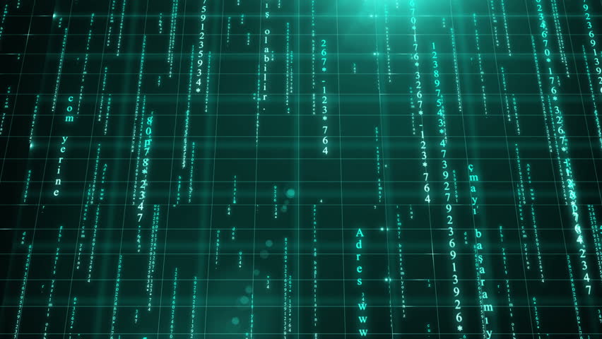 digital data background 4k line together Stock Footage Video (100% ...