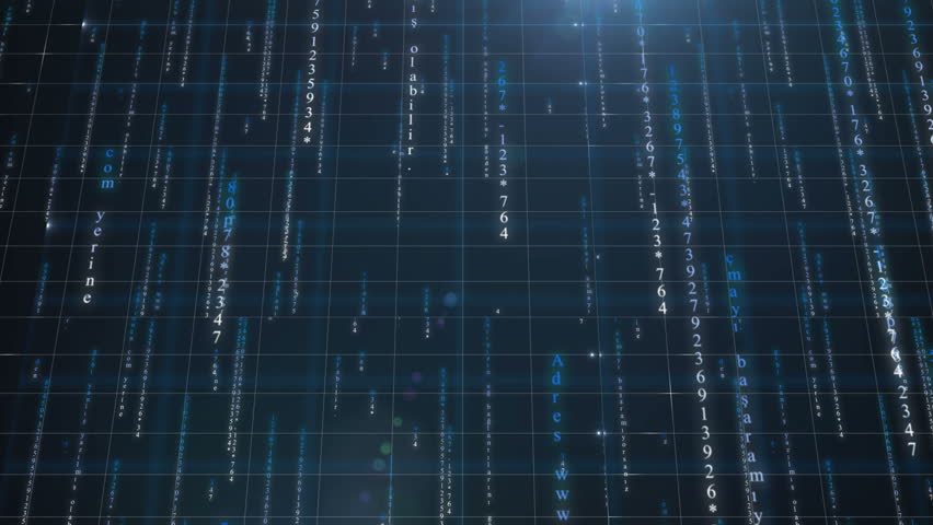 Digital Data Background 4k Line Together Stockvideoklipp (helt ...