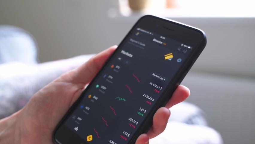 Binance coin Stock Video Footage - 4K and HD Video Clips | Shutterstock
