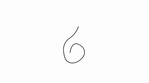 Animation Treble Clef Drawn Music Notes Stock Footage Video (100% ...
