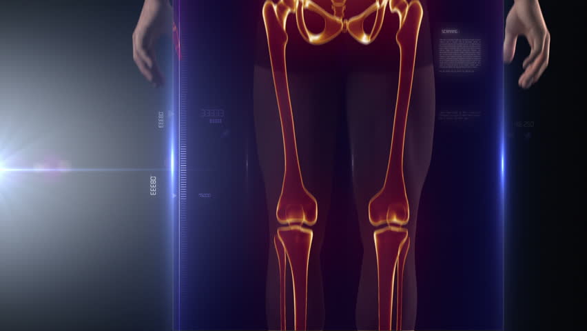 Human Body Medical X-ray Scan Stock Footage Video (100% Royalty-free ...