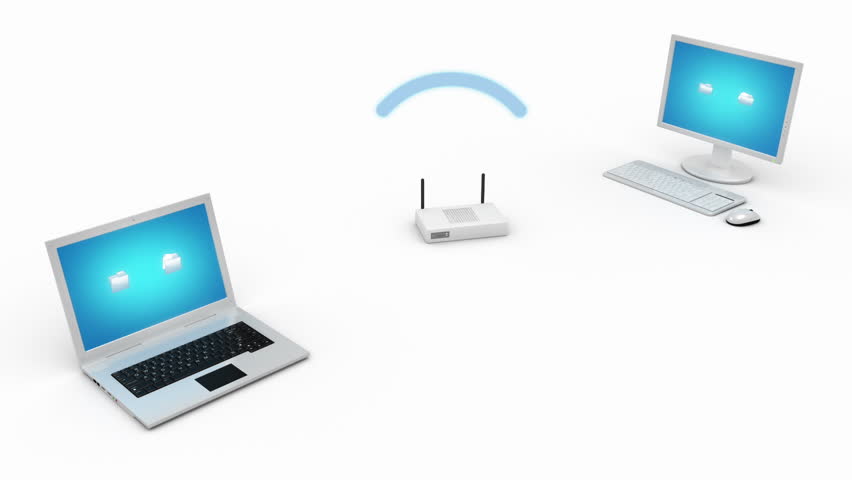 Wireless Data Transfer Stock Footage Video (100% Royalty-free) 1073677 ...