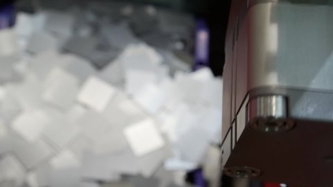 Process Making Metal Plates Production Stock Footage Video (100% ...