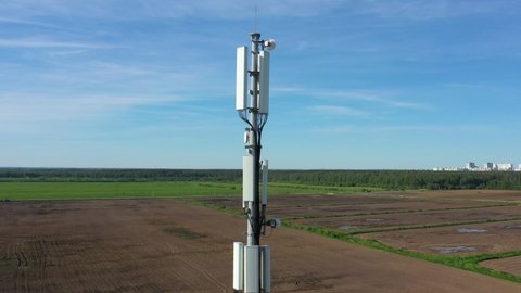 Cellular Gsm Tower 3g 4g 5g Stock Footage Video (100% Royalty-free ...