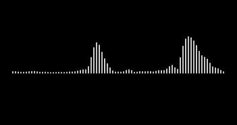 219 Audio waves transparent background Stock Video Footage - 4K and HD ...