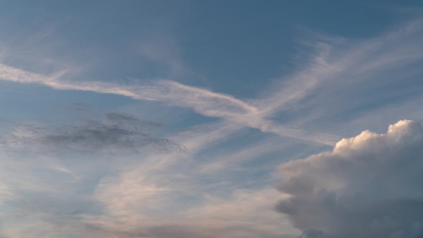 clouds moving fast sky Stock Footage Video (100% Royalty-free ...