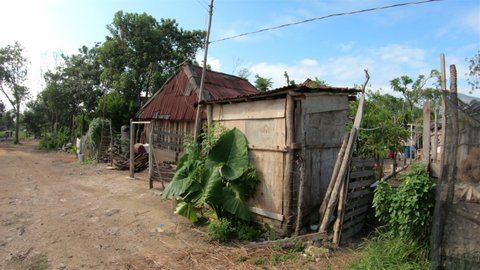 Slum Town Mexico Tulum 4k Stock Footage Video (100% Royalty-free ...
