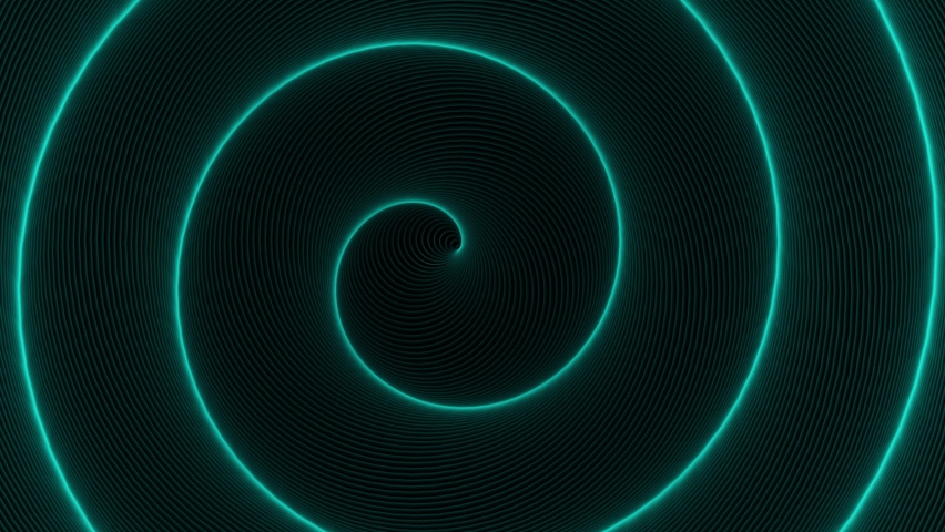 endless spiral hypnotic circular infinite tunnel Stock Footage Video ...