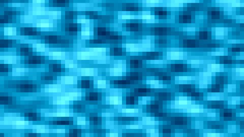 Blue Low Pixelated 8bit 8bit Pixel Stock Footage Video (100% Royalty ...