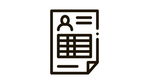 440 Information sheet icon Stock Video Footage - 4K and HD Video Clips ...