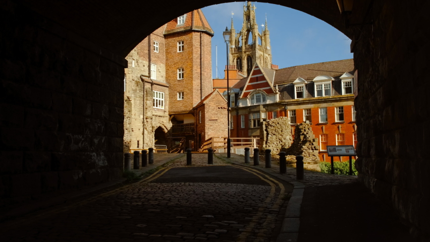 Barbican gate Stock Video Footage - 4K and HD Video Clips | Shutterstock