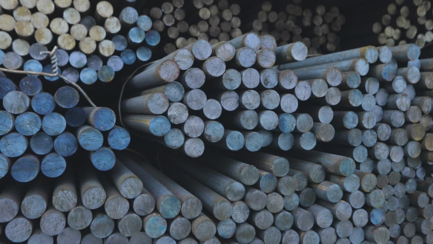 Raw material steel bar Stock Video Footage - 4K and HD Video Clips ...