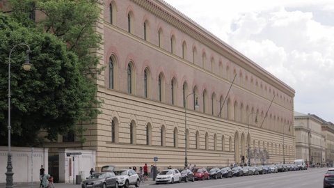 Bavarian State Library Munich City Munich Stock Footage Video (100% ...