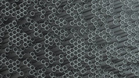 Backdrop Made Retractable Pvc Pipes Seamless Stock Footage Video (100% ...