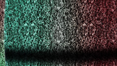 4k Loop Television Interference Pattern Caused Stock Footage Video (100 ...